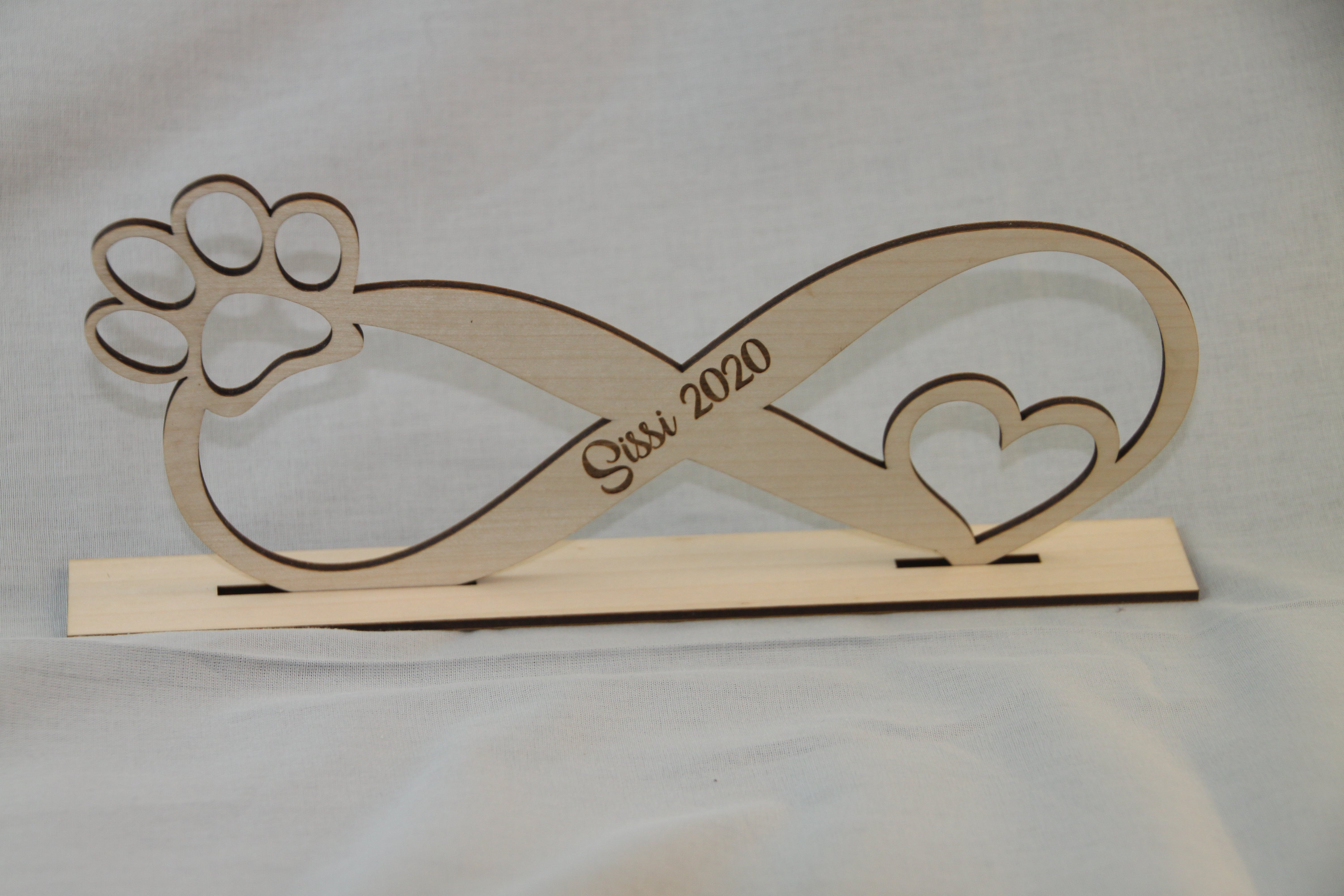 Unendlich - infinity - "Dog" – MA-Lasergravuren